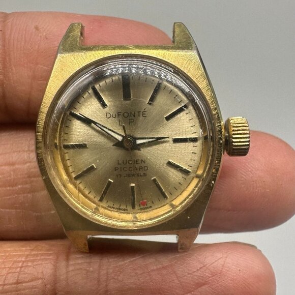 Lucien Piccard | Accessories | Vintage Dufonte Lucien Piccard Watch ...